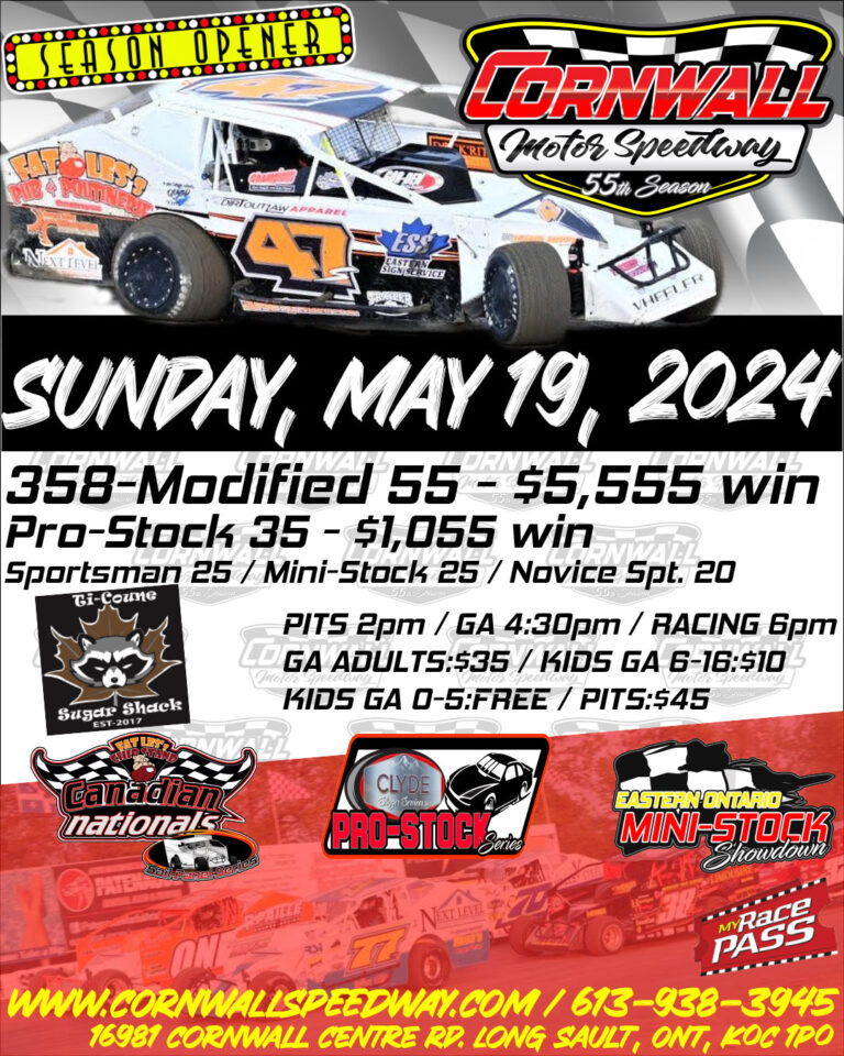 Home - Cornwall Motor Speedway