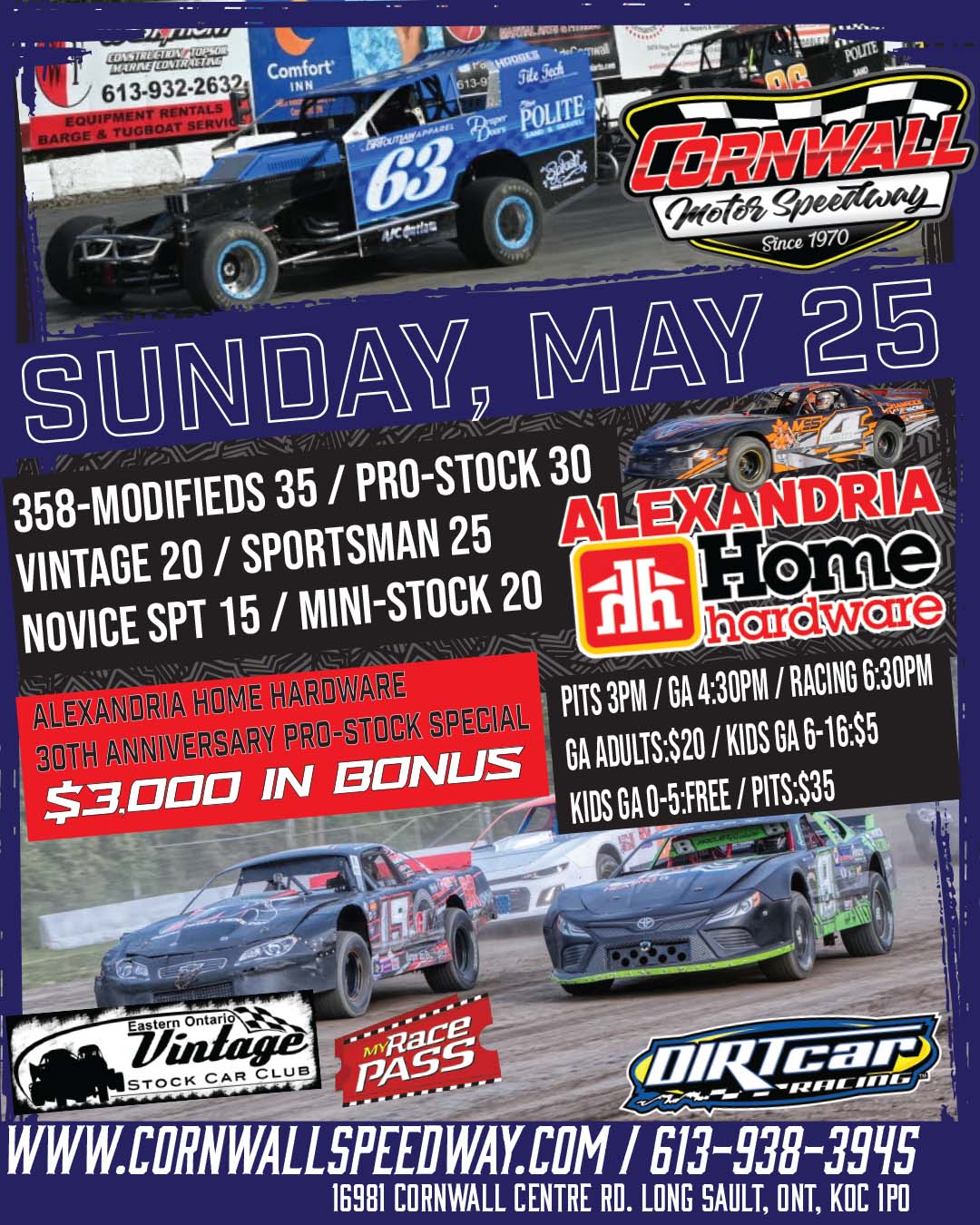 Home - Cornwall Motor Speedway