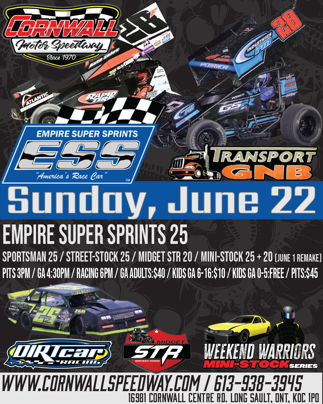 Home - Cornwall Motor Speedway