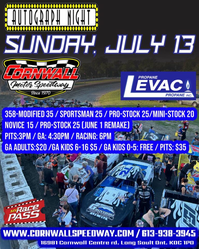 Home - Cornwall Motor Speedway