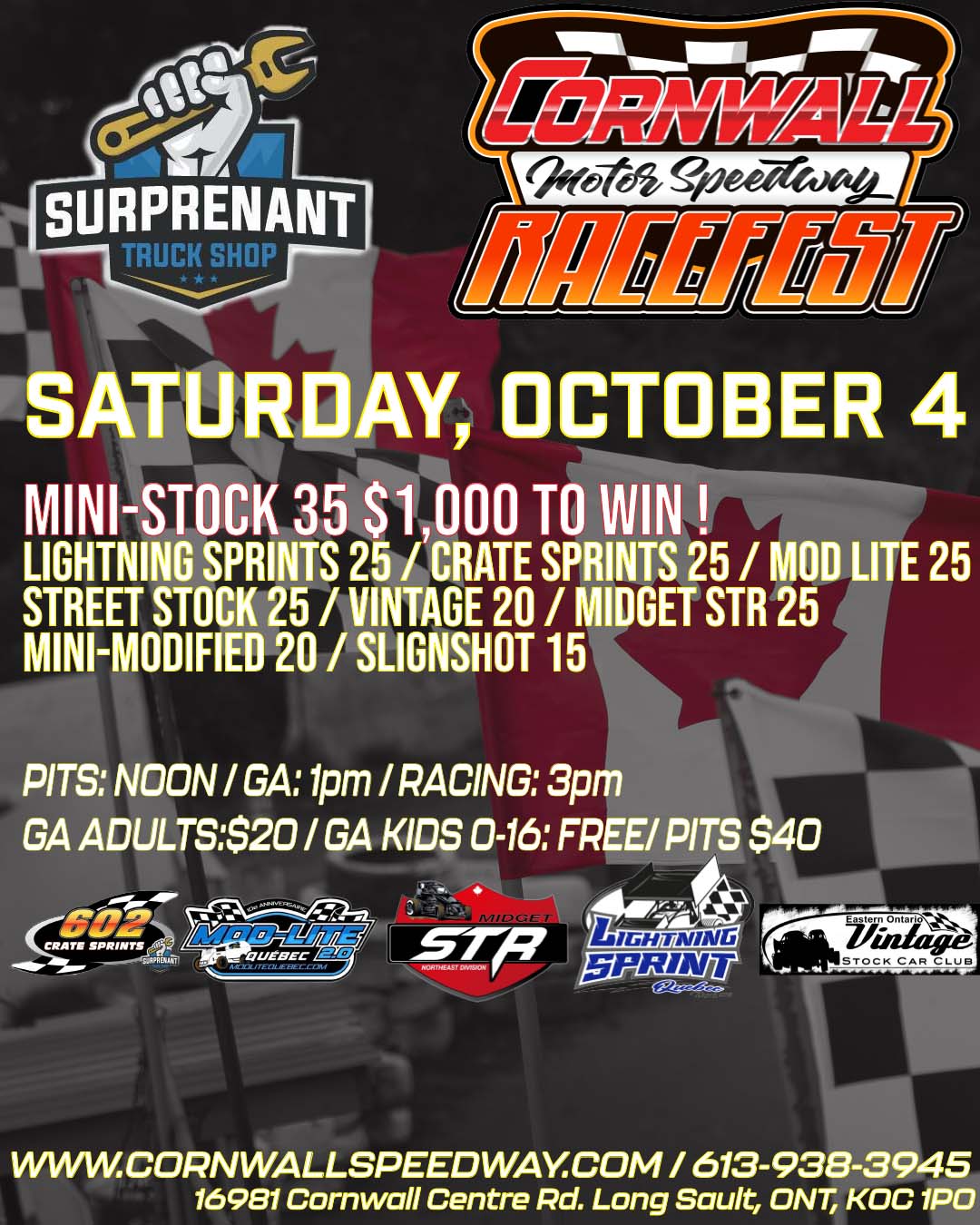 RaceFest - Cornwall Motor Speedway